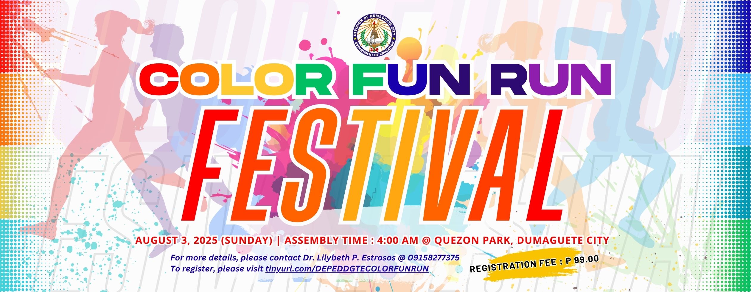 DepEd Dumaguete City Color Fun Run | Running Events Philippines | RaceKit